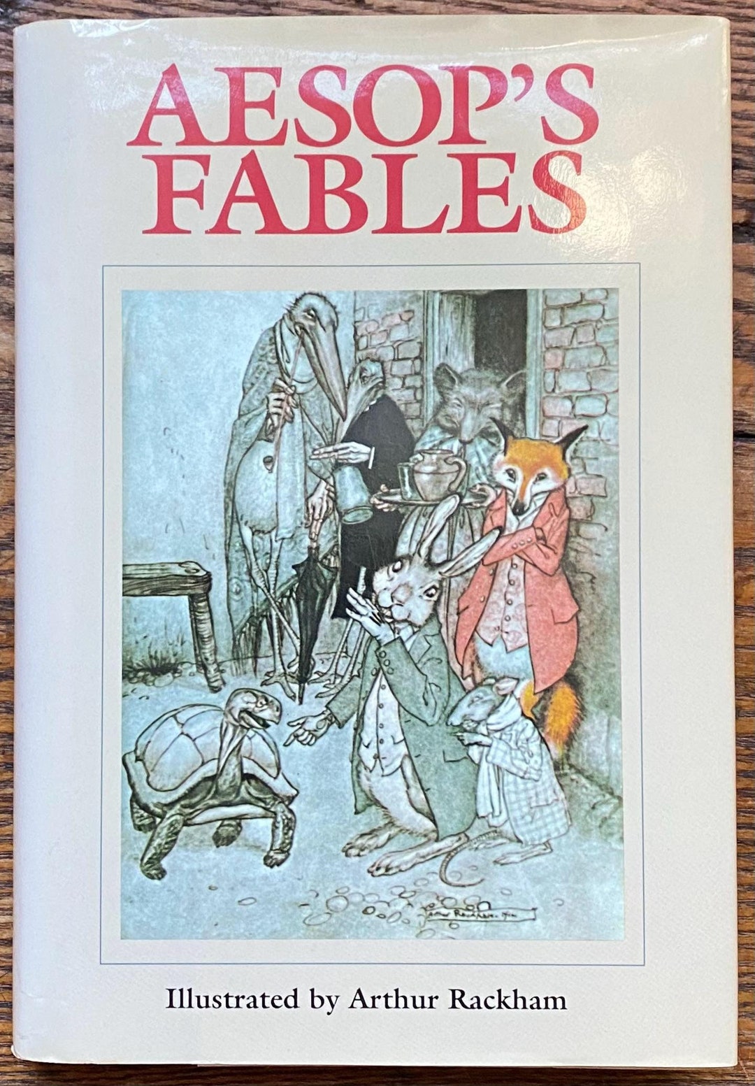 Aesop's Fables: Arthur Rackham Illustrations, 1912 Facsimile - Etsy