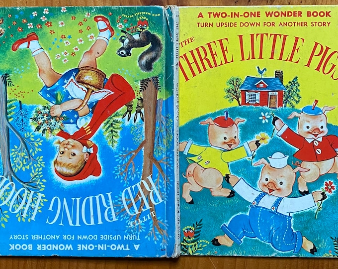 The Three Little Pigs, Little Red Riding Hood, a Two-in-one-wonder Book ...