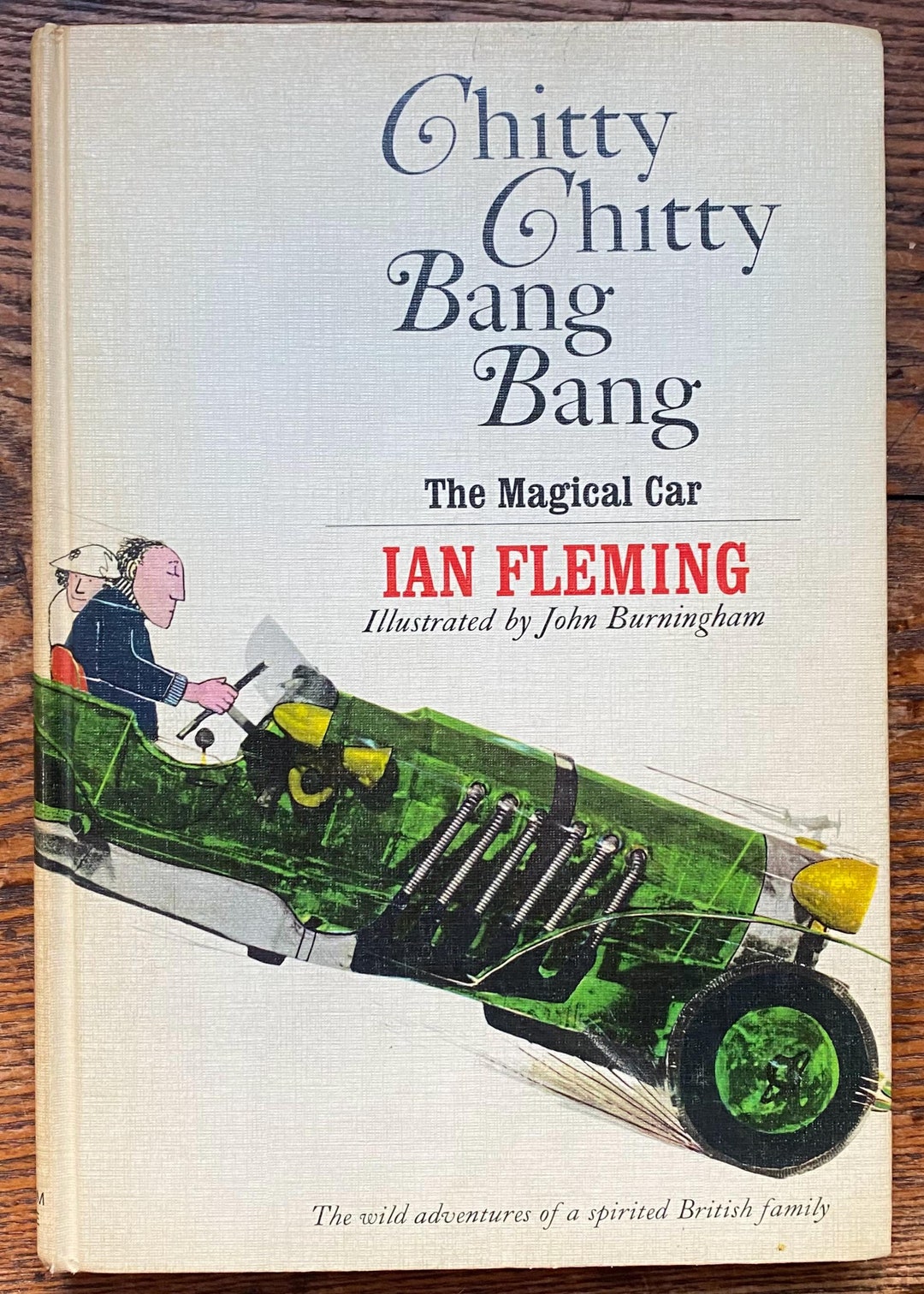 Chitty Chitty Bang Bang, the Magical Car, by Ian Fleming, Illustrated ...