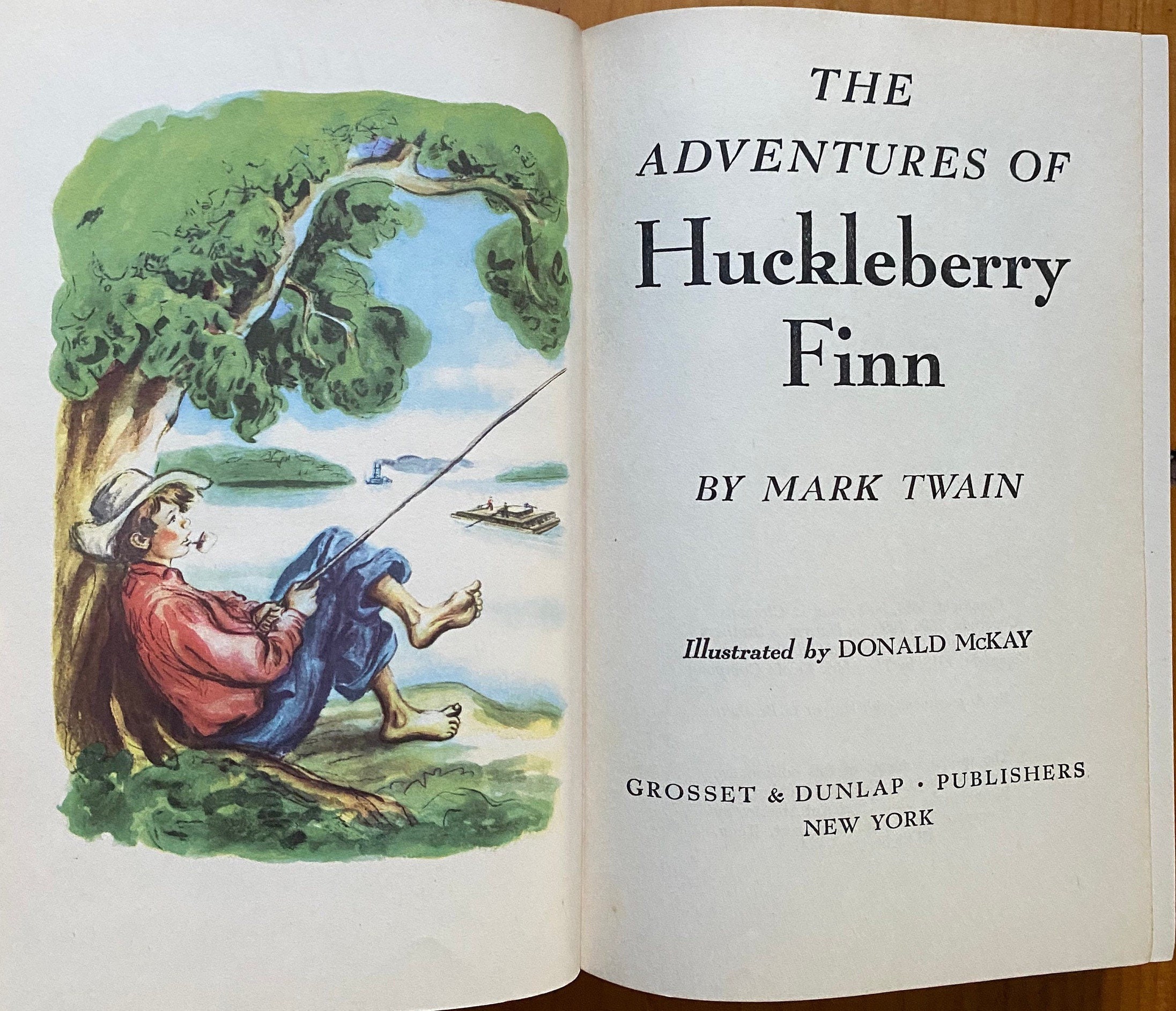 The Adventures Of Huckleberry Finn Map