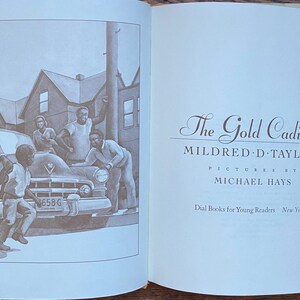 The Gold Cadillac: Mildred D. Taylor, Vintage Children's Book - Etsy
