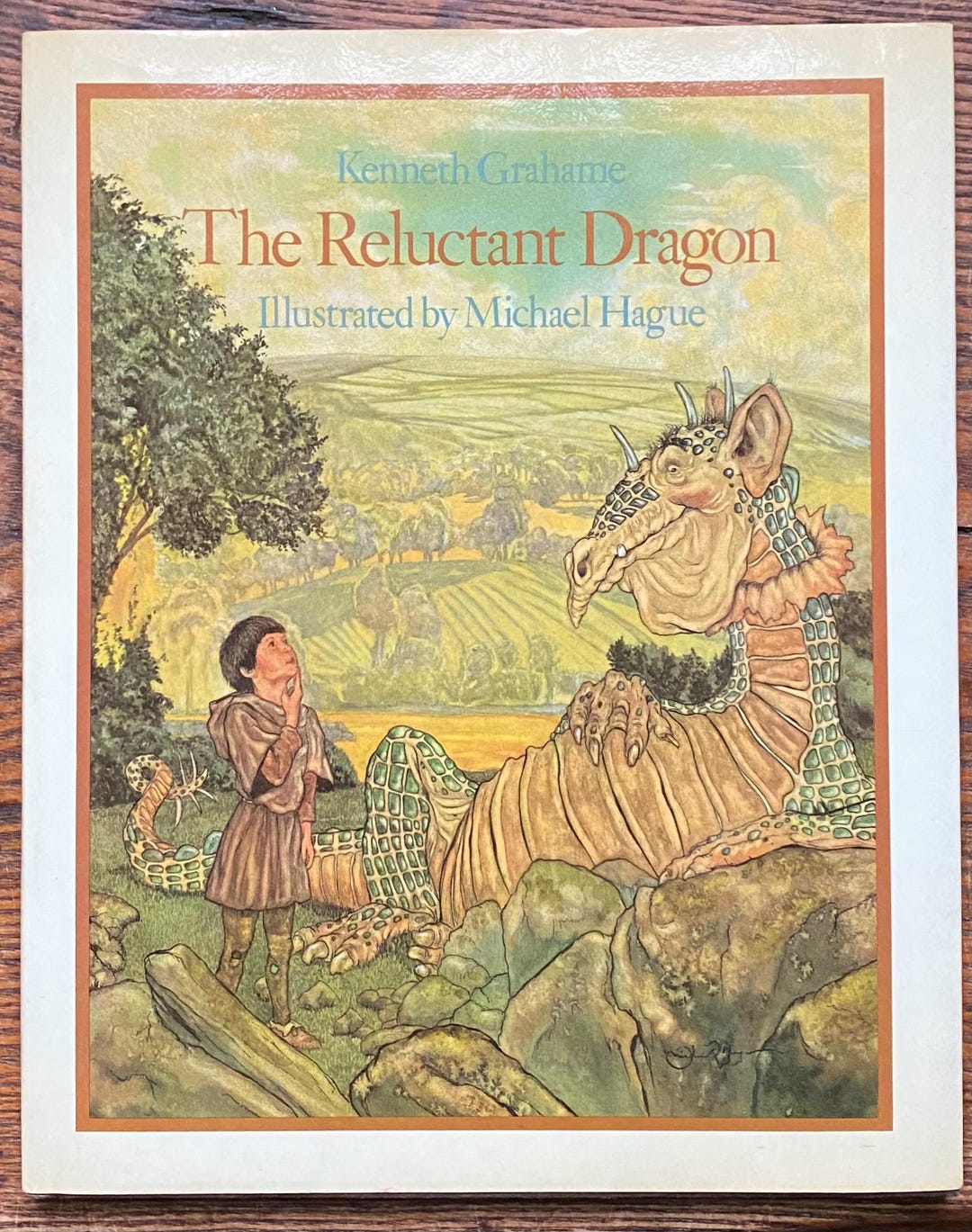 The Reluctant Dragon, Kenneth Grahame, Illustrated by Michael Hague ...