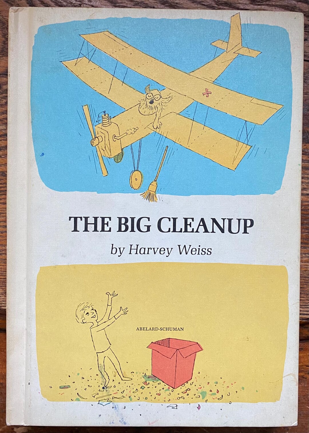 The Big Cleanup, Story and Pictures by Harvey Weiss, Abelard-schuman ...
