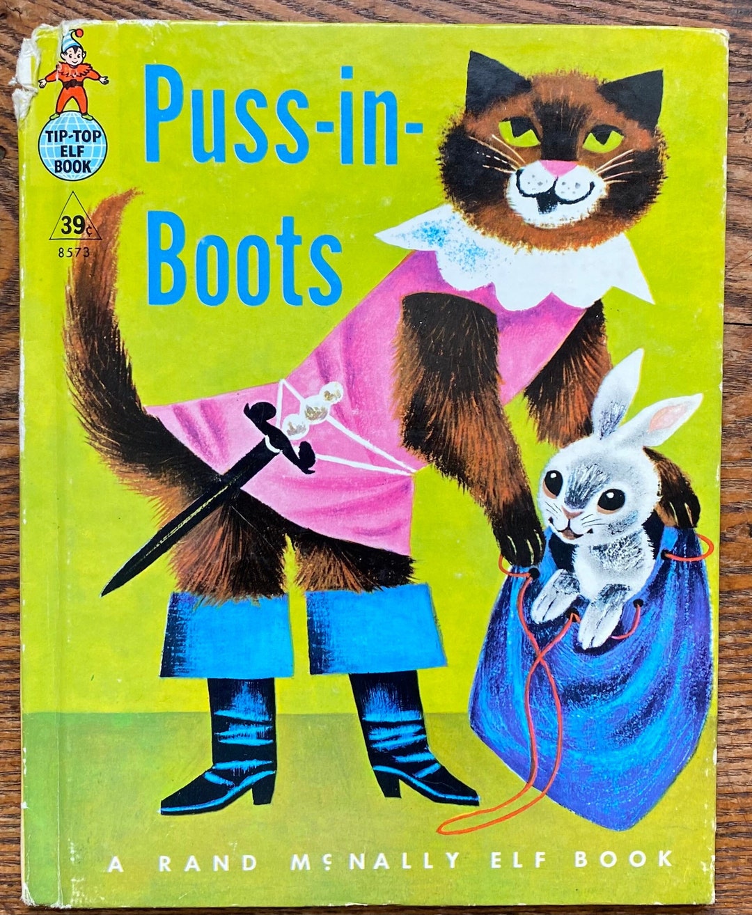 Puss-in-boots, Bernice and Lou Myers, Rand Mcnally Elf Book, 1955 ...