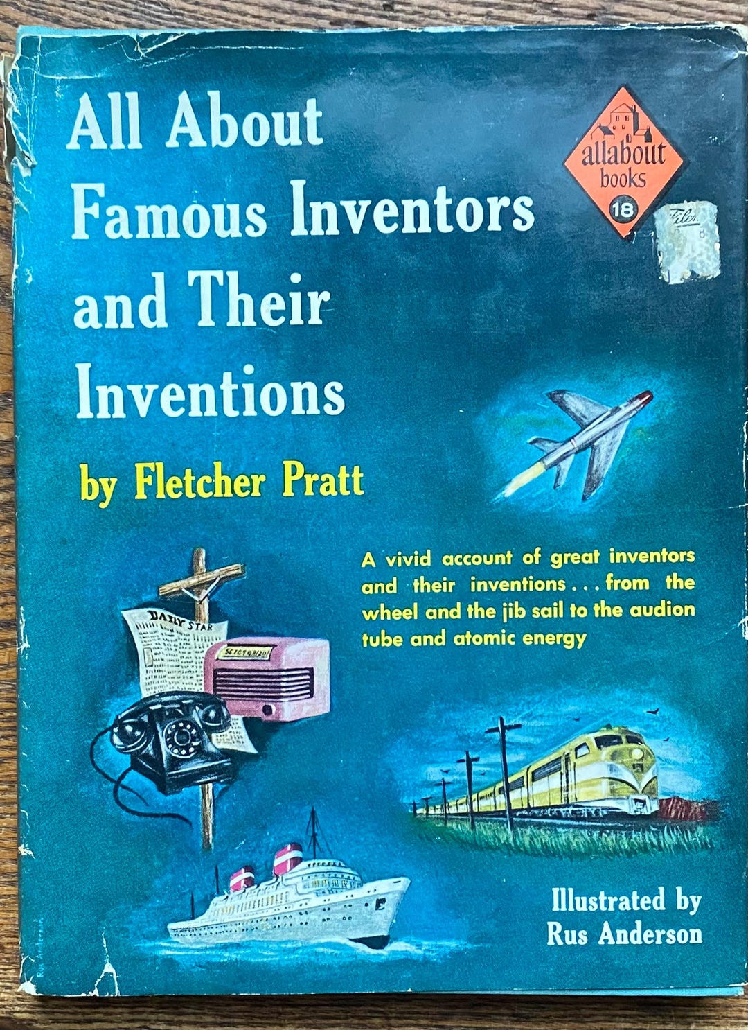 Vintage Book: Famous Inventors and Inventions, 1955 - Etsy