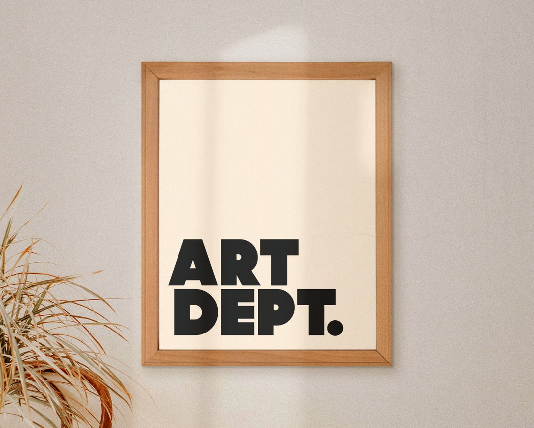 Retro Art Wall Print, Digital Download Print, Wall Decor, Large ...