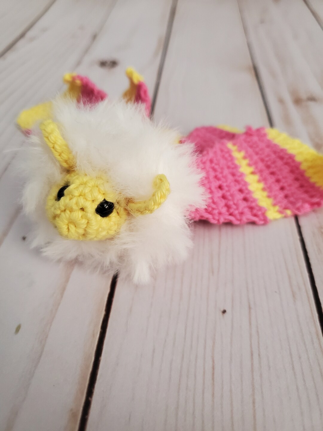 Crochet Rosy Maple Moth Amigurumi Toy Crochet Moth Ready to Ship - Etsy