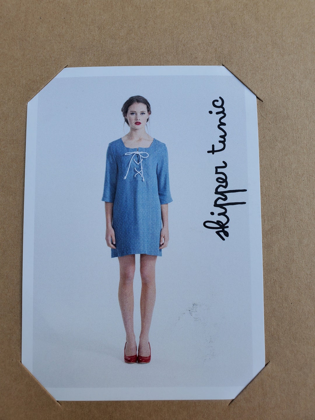 Papercut Patterns Skipper Tunic Dress Pattern, New and UNCUT, Out of Print - Etsy