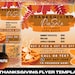 Thanksgiving Pie Sale Flyer Template (canva Editable) - Etsy