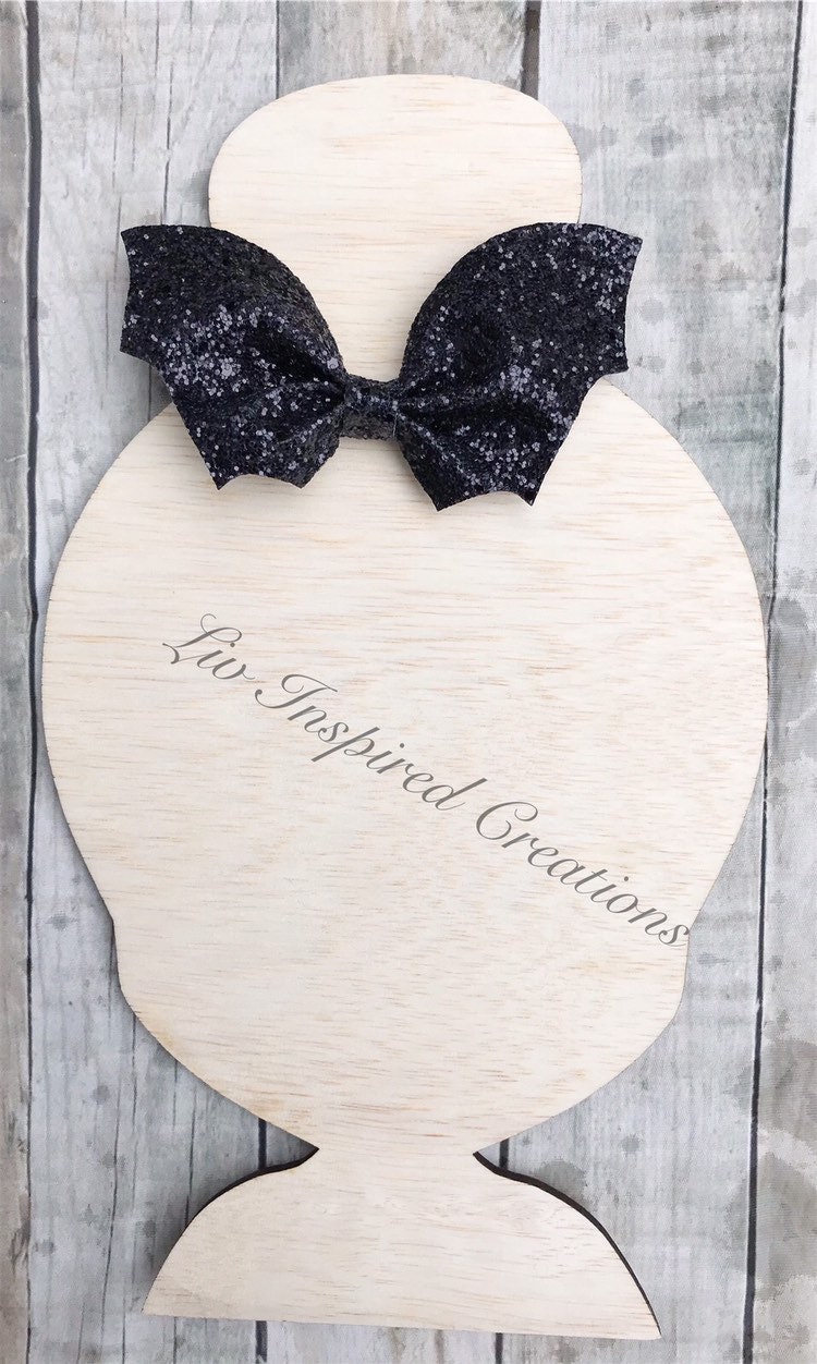 Bat Hair Bows Faux Leather Bows - Etsy