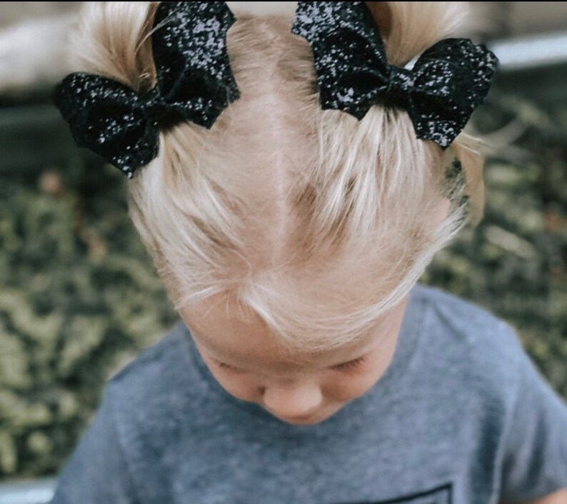 Bat Hair Bows Faux Leather Bows - Etsy