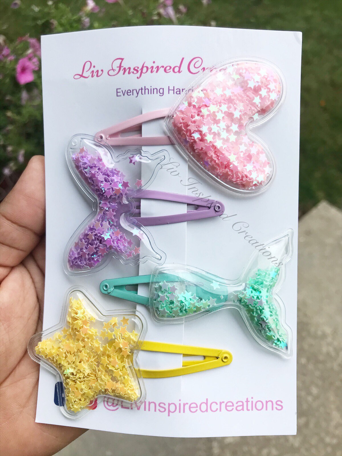 Shaker Snap Clips. Set of 4 - Etsy