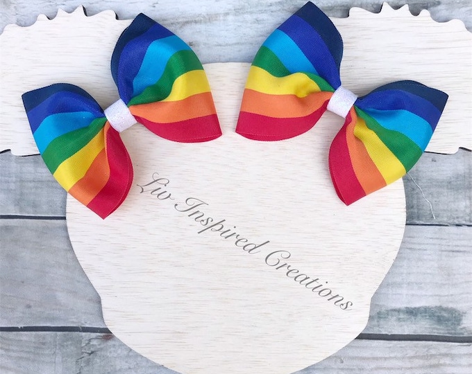 Bisexual Pride Bow - Etsy Canada