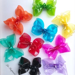Jelly Hair Bows - Etsy