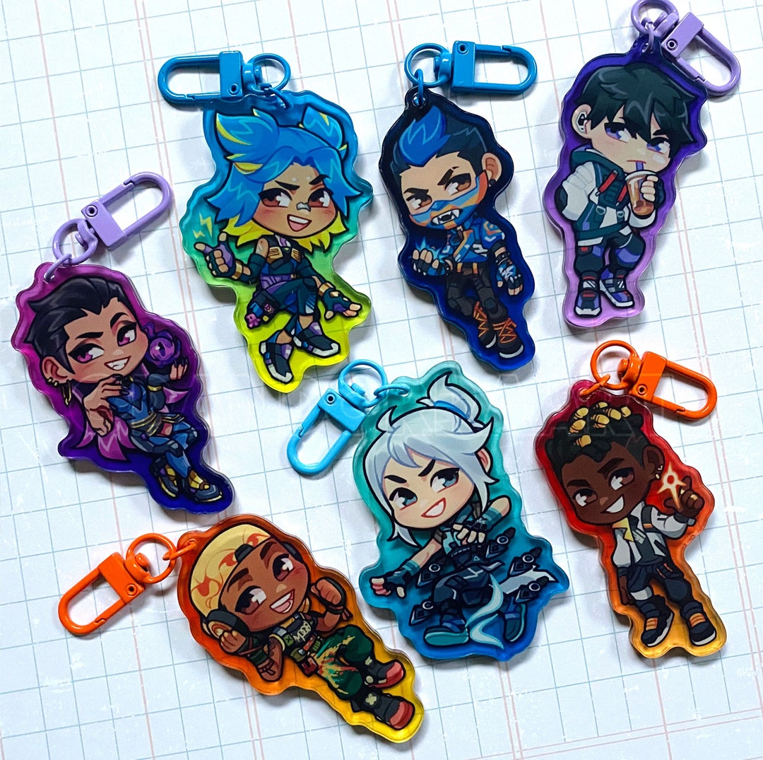 SET 1 Duelists Reyna, Jett, Phoenix, Neon, Yoru, Raze, Neon, Iso ...