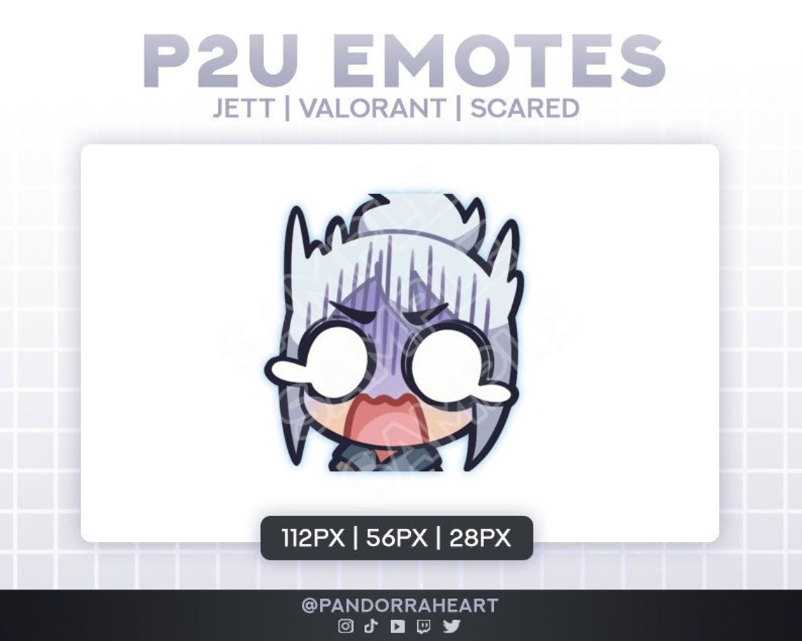 Jett scared Valorant Emote Twitch Discord Youtube - Etsy Hong Kong