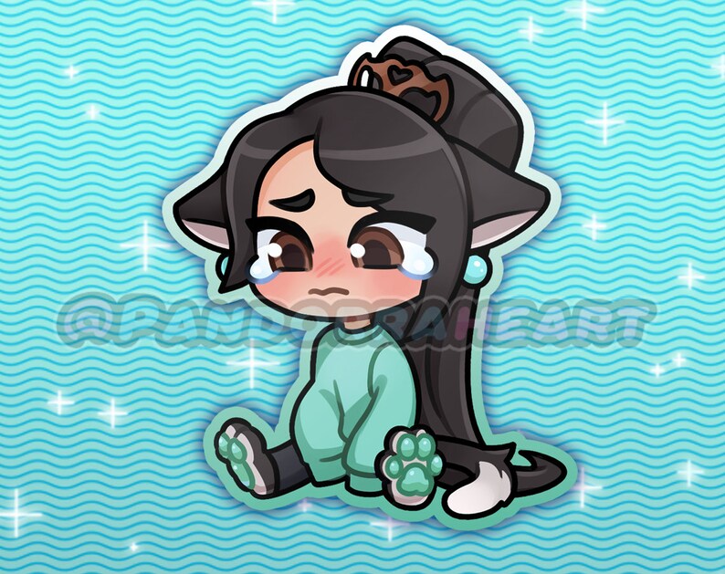 Valorant Sad Cat Viper Sage Jett Sticker Valorant Sticker | Etsy