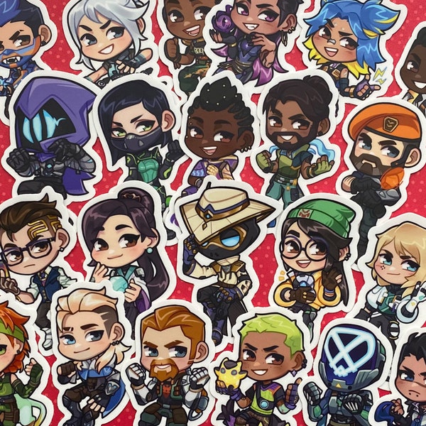 Valorant Stickers - Etsy