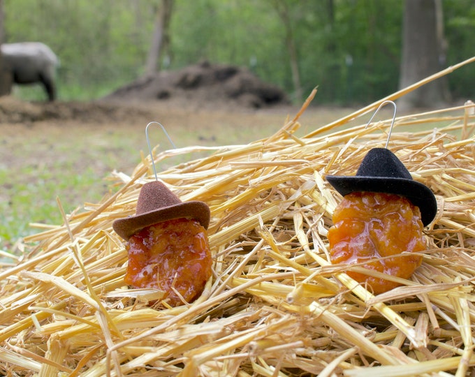Nuggy Buddy Cowboy Hat Ornament real Preserved Chicken Nugget - Etsy