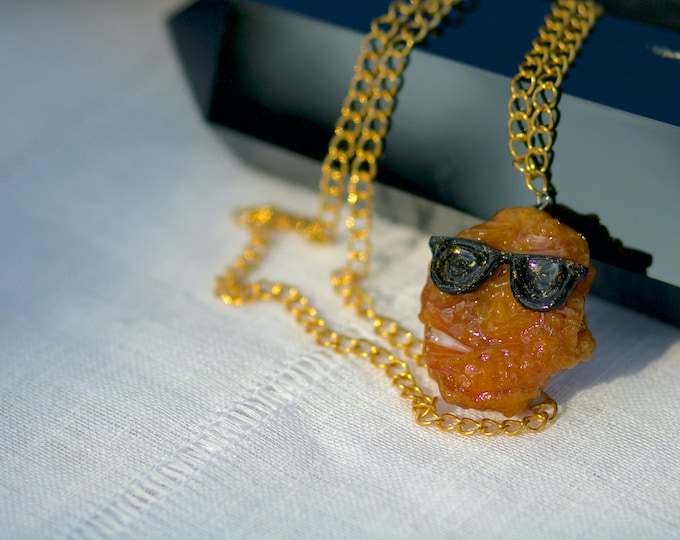 Mcdonalds Real Chicken Nugget Resin Cube Block Paperweight - Etsy