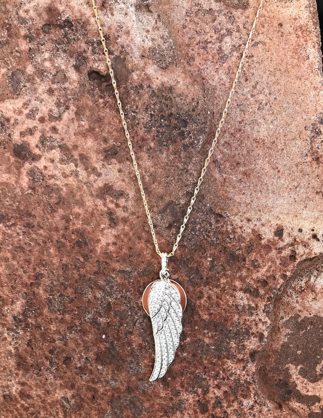 Angel Wing Heaven's Glory Necklace 18 Christian Necklace, Messianic ...