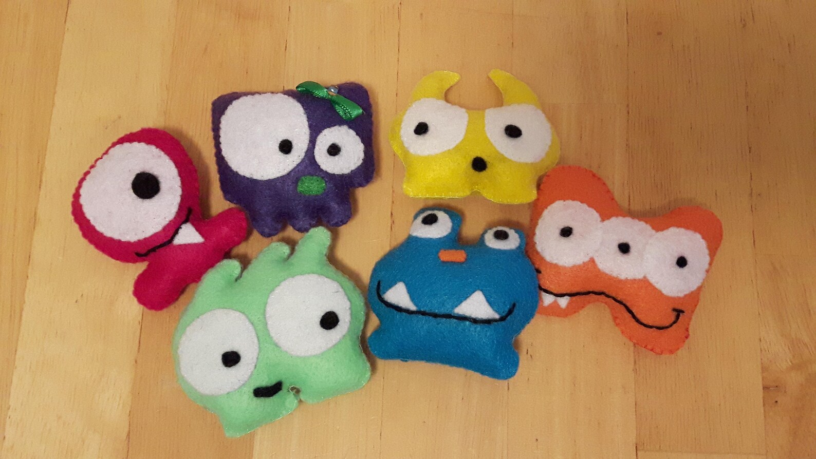 Printable Pattern for Adorable Mini Hand Sewn Felt Monsters - Etsy
