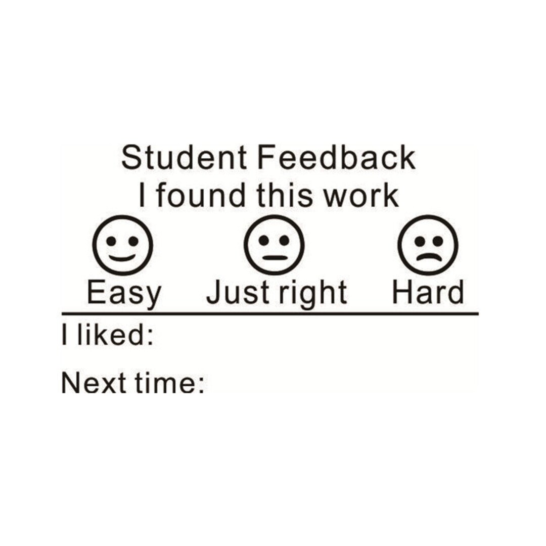 Personalized Teacher Stamps, Student Feedback Stamps, Student Working ...