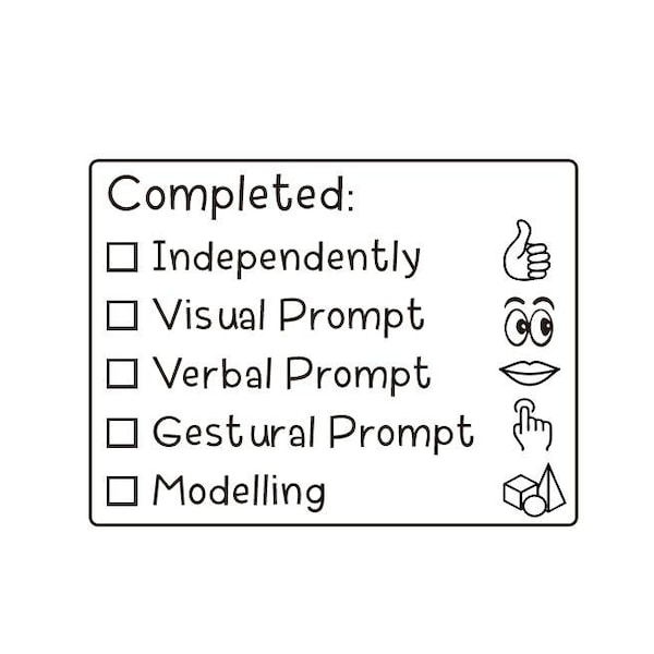 Teacher Stamps Completed With - Etsy