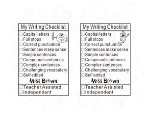 All-custom Checklist Stamps,teacher Stamps,personalized Checklist ...