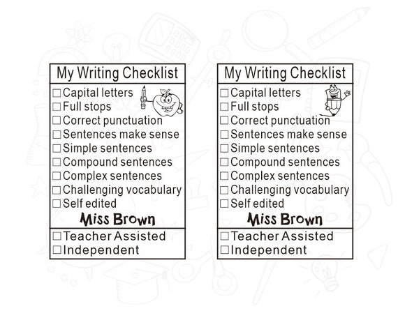 Personalized Teacher Stamp Self-inking Stamp Teacher Writing - Etsy UK