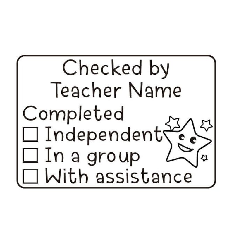 Completed Stamp - Etsy