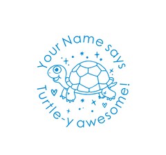 Turtle Stamp - Etsy