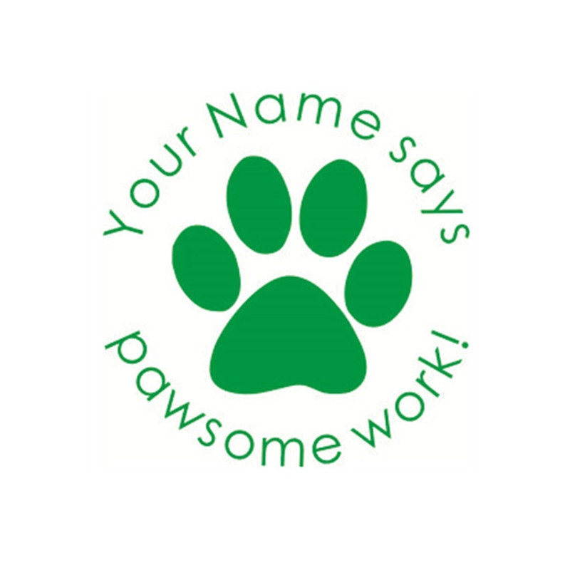 Paw Print Stamps - Etsy