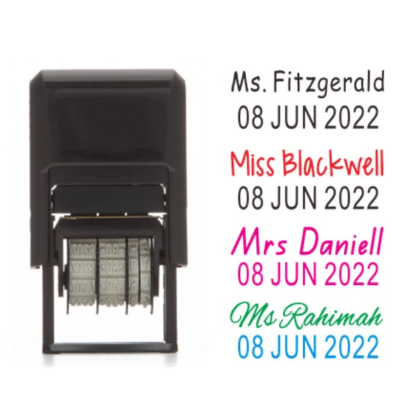 Name Stamp - Etsy