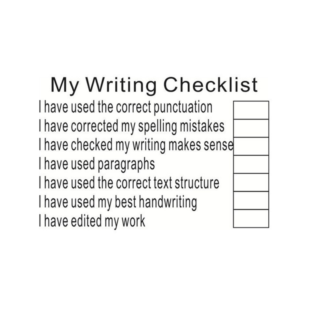 Personalized Teacher Checklist Stamp Self-inking Stamp, Teacher Writing ...