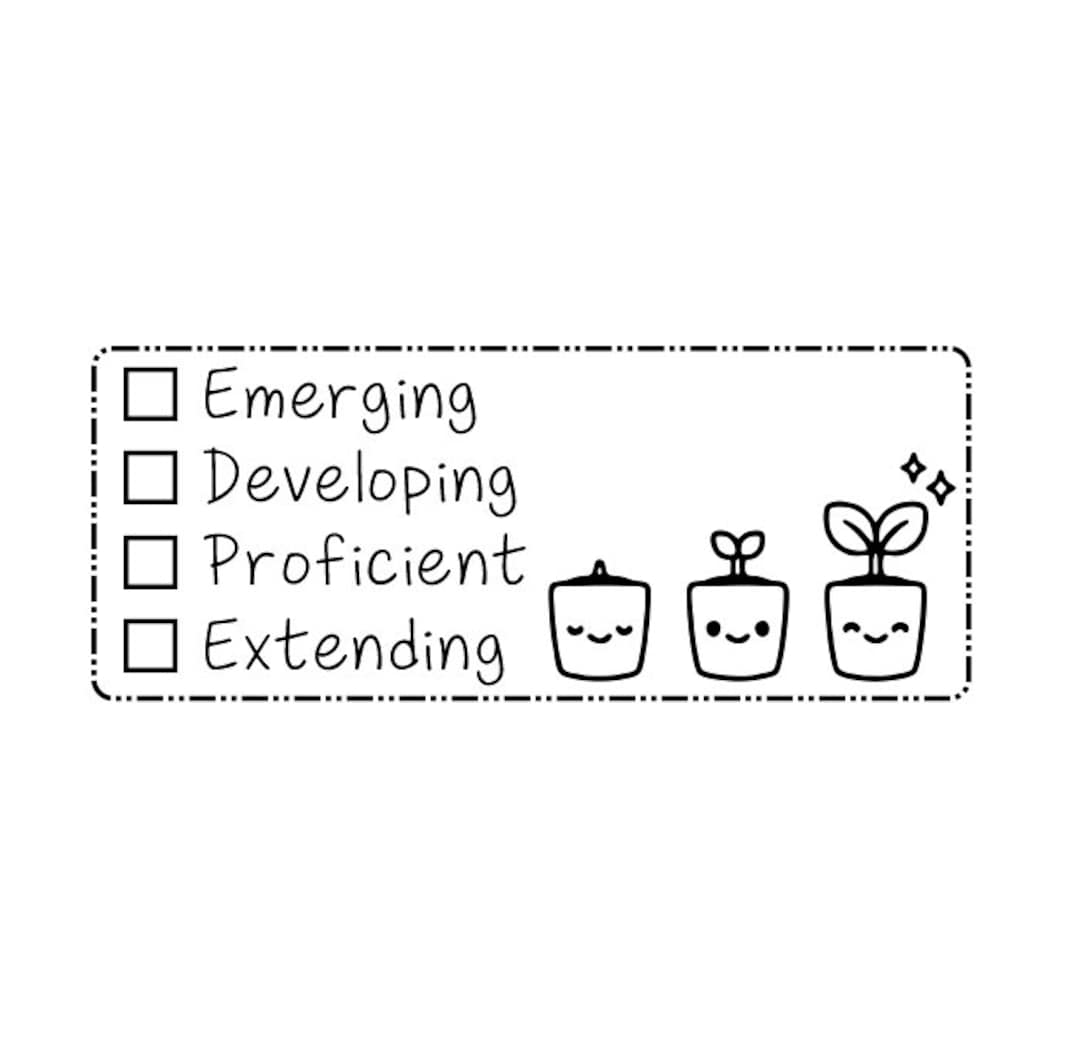 Personalized Teacher Stamps, Teacher Growth Stamp Custom Teacher Stamp ...