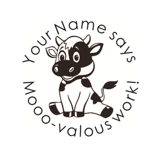 Cow Stamp - Etsy