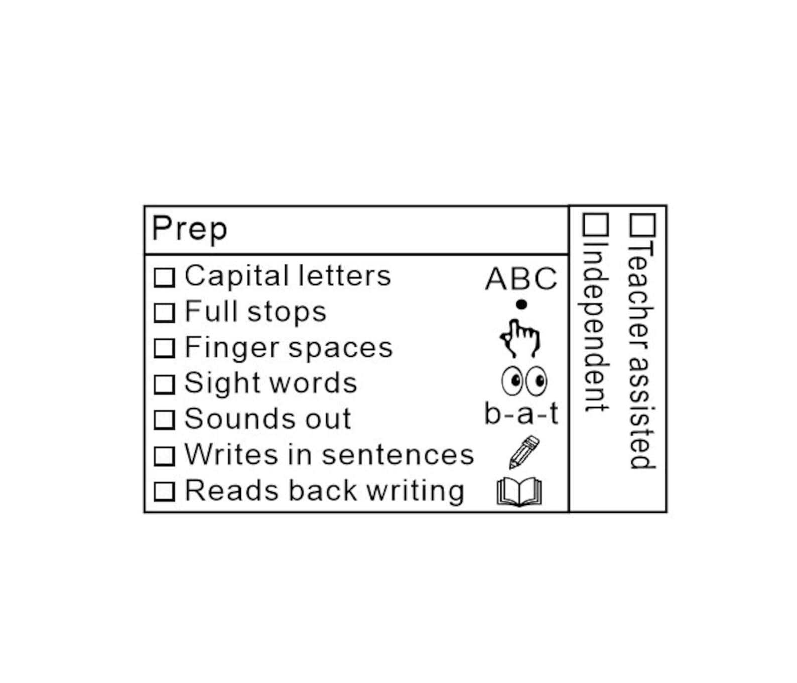 Custom Checklist Stamps,personalized Teacher Stamp Pre-inked Stamp ...
