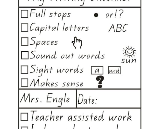 Custom Checklist Stamps,personalized Teacher Stamp Pre-inked Stamp ...