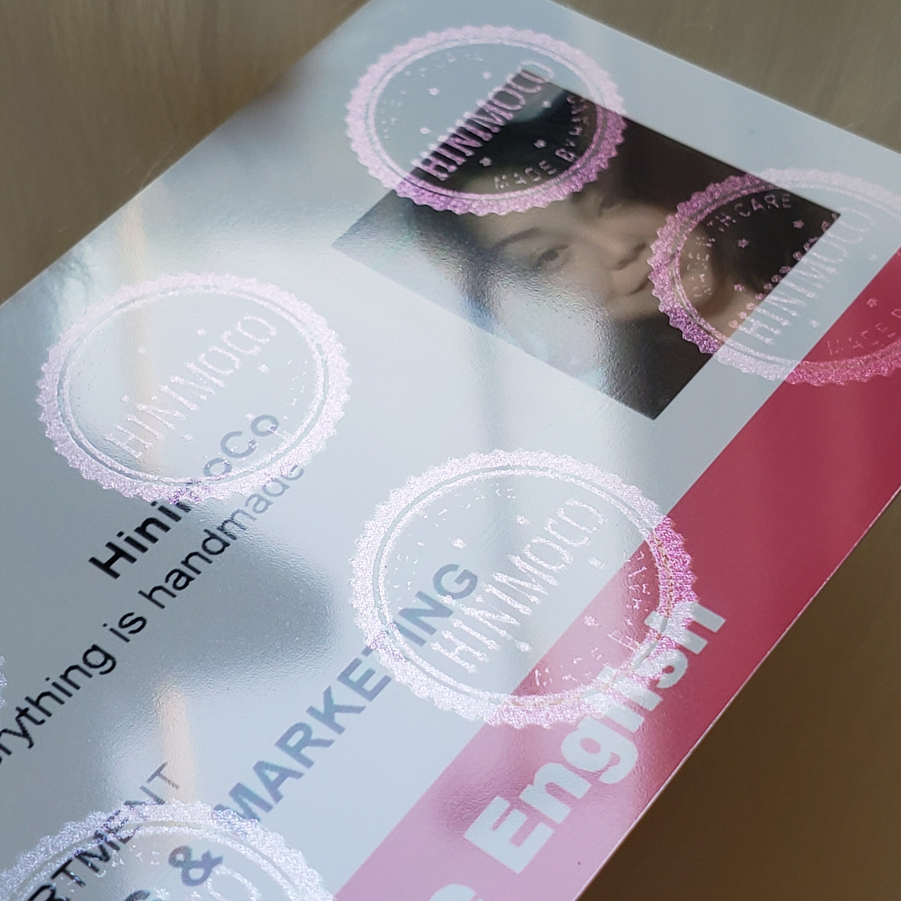 Customized Holographic Custom Plastic PVC ID Badge - Etsy