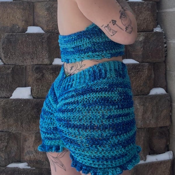 Crochet Shorts Pattern - Etsy