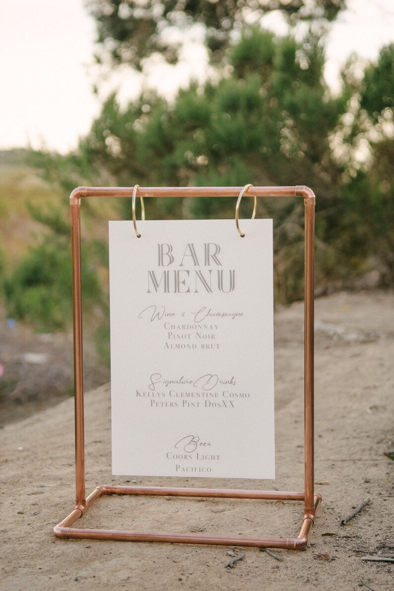 Tabletop Bar Sign - Etsy