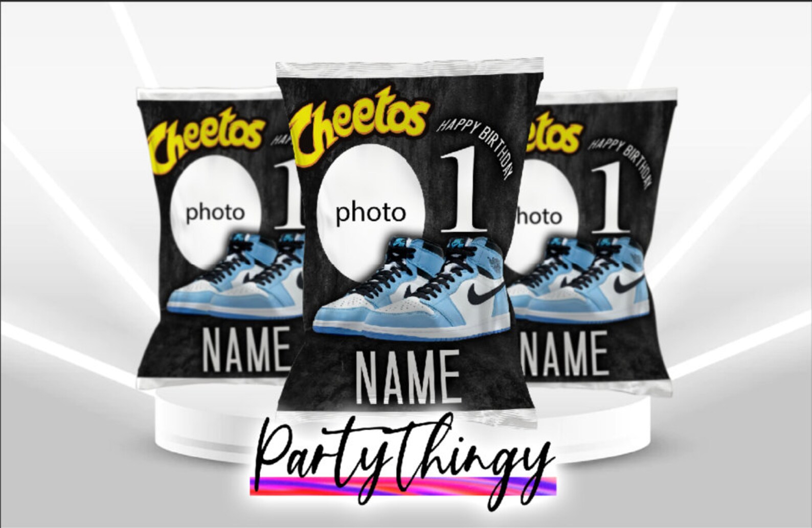 Nike / Air Jordan Chip Bags Wrappers Party Favors and Custom - Etsy