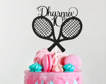Personalised Acrylic Table Tennis Birthday Cake Topper Decoration - Etsy