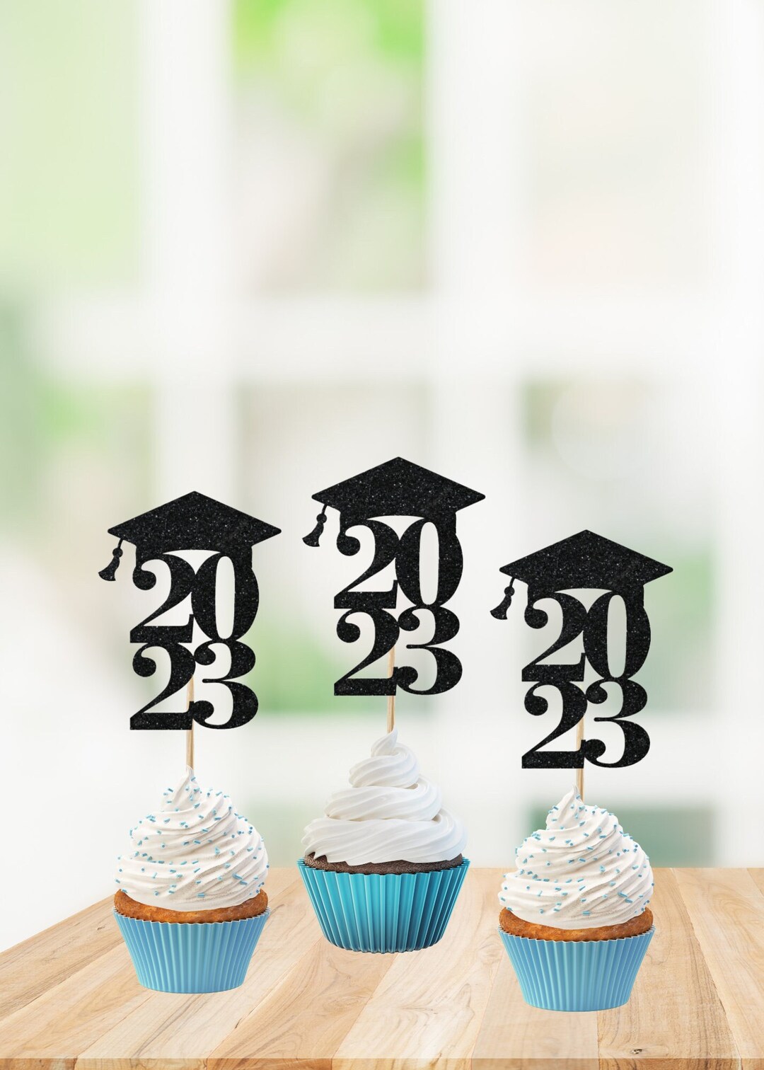 Class of 2024 Cupcake Toppers, Graduation Cupcake Toppers ANY YEAR ...