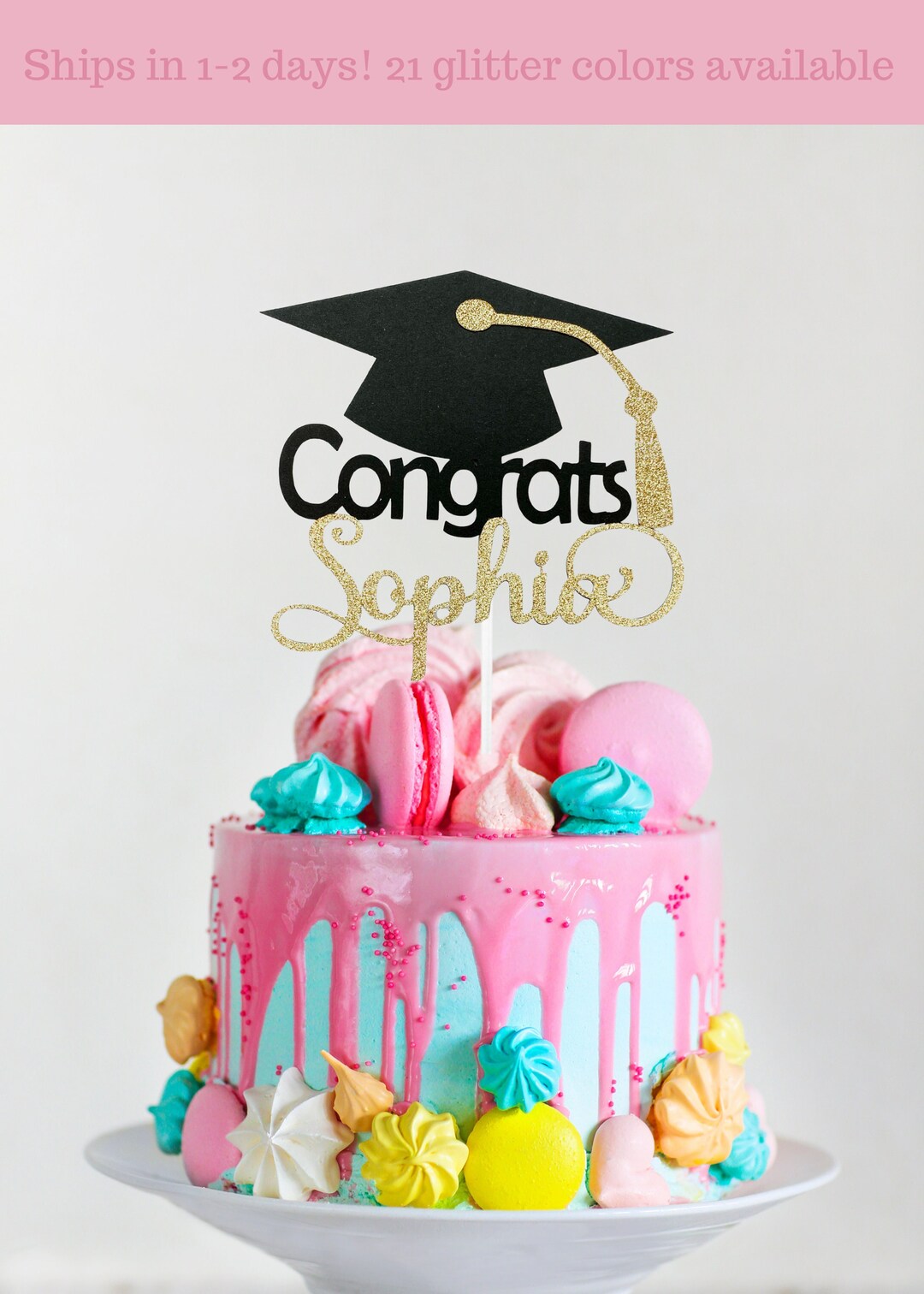 Class of 2023 Graduation Cake Topper Grad Party Decoration - Etsy
