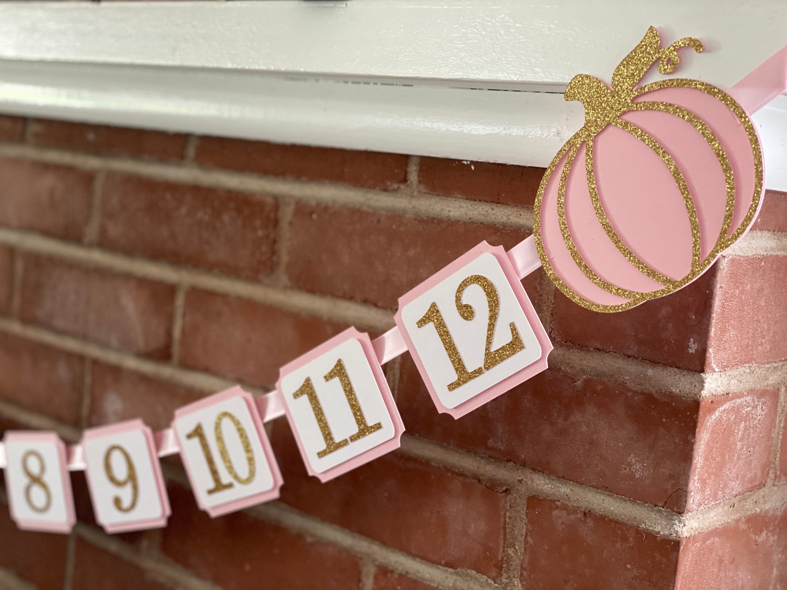 Pumpkin 1st Birthday, Pumpkin 12 Photo Banner, Little Pumpkin Theme ...