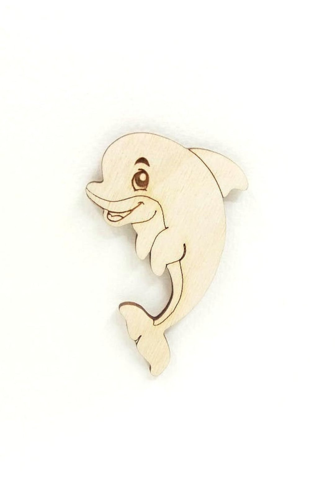 2 Wood Dolphin, Dolphin Wooden Cutout, Dolphin Wood Shape, Dolphin ...