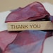10 Wood Thank You, Wedding Wood Guest Thank You, Wooden Thank You Sign ...