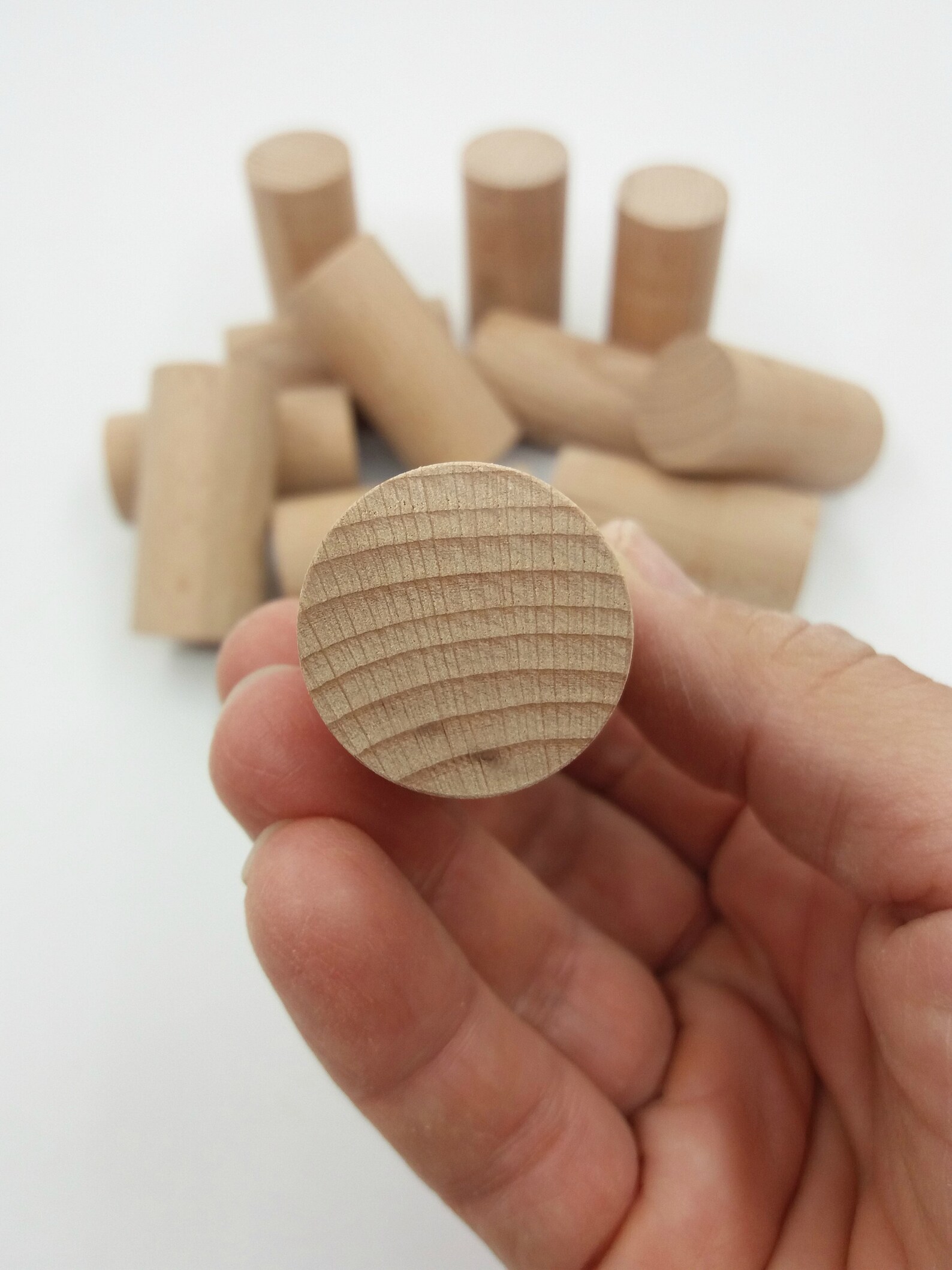 5 Wooden Tubes Unfinished Wood Tubes Natural Wooden Tubes - Etsy